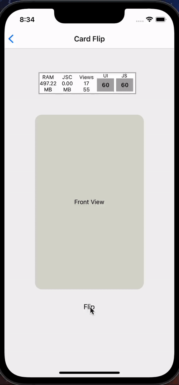 How to Build Simple Card Flip Animation in React Native Using ReAnimated V2- GeekyAnts - GeekyAnts