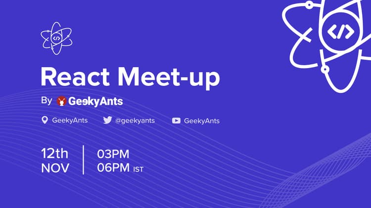 Events and Conferences | GeekyAnts - GeekyAnts