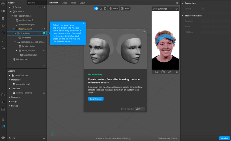 A Step-by-Step Guide to Build Your Own Customized AR Filter - GeekyAnts