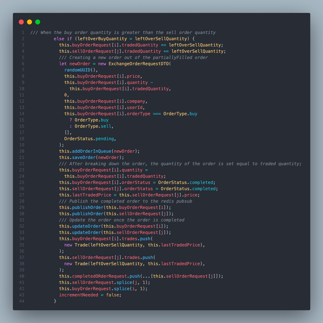 Matching Engine for a Stock Trading Application- GeekyAnts