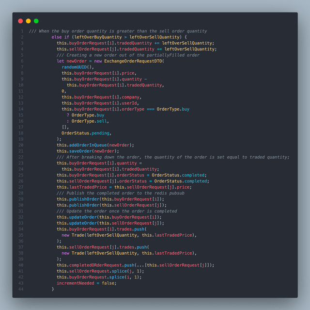 Matching Engine for a Stock Trading Application- GeekyAnts