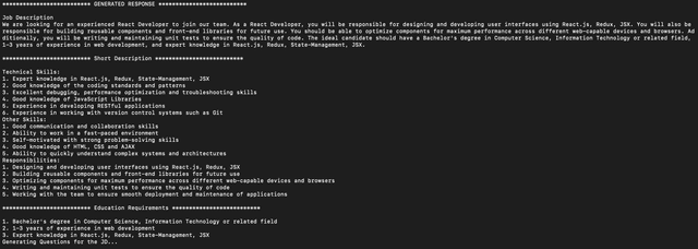 Automated Job Opening Creator Using GPT- powered AI - GeekyAnts - GeekyAnts