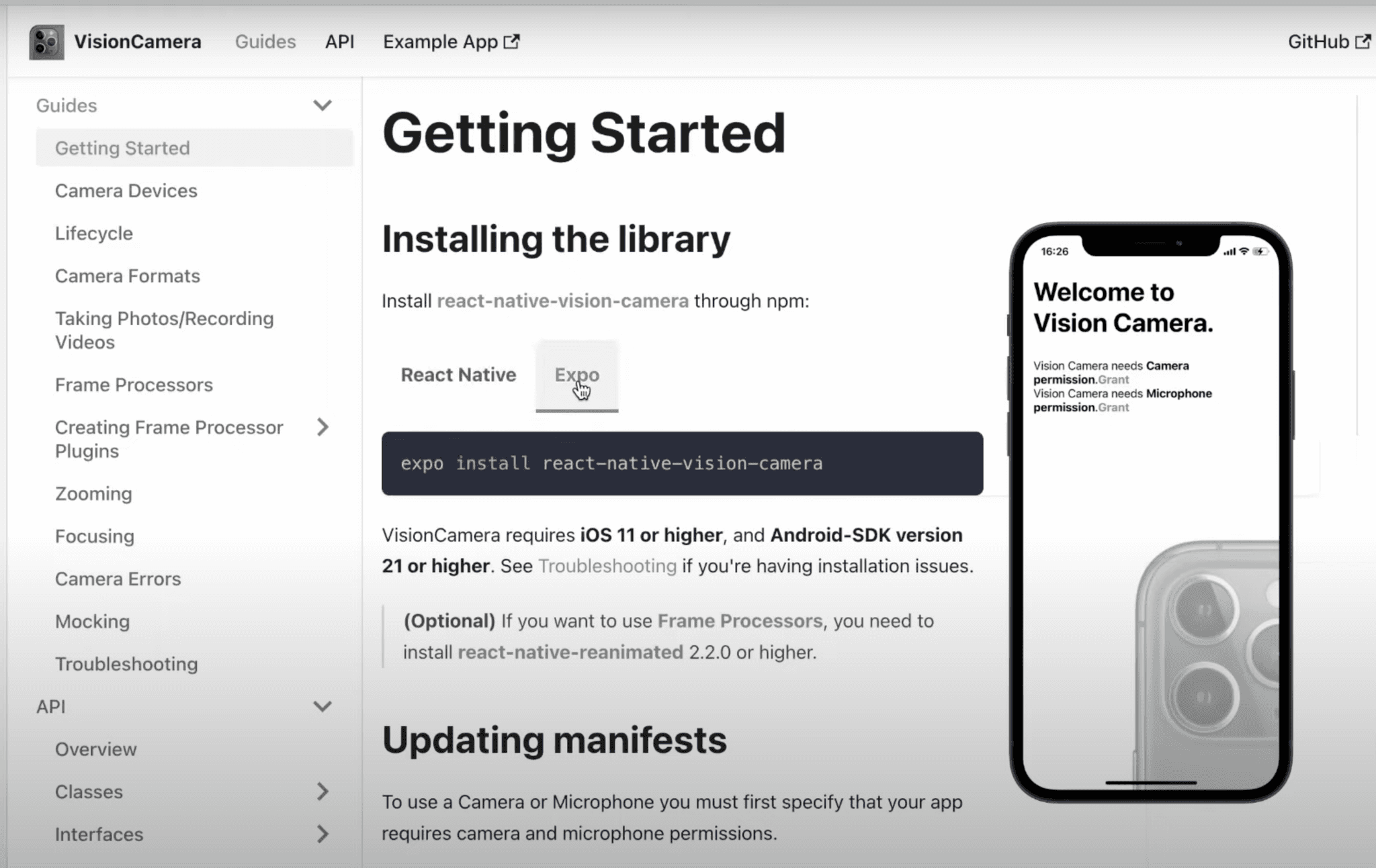 React Native Vision Camera | React Native Package To Give Camera Access To Your App - GeekyAnts