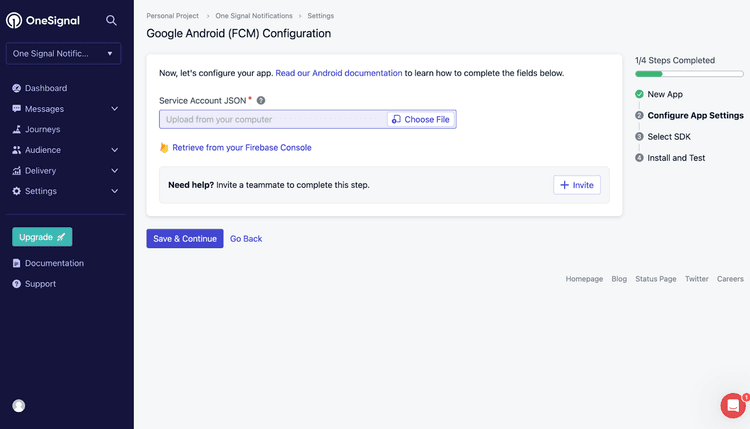 Sending Notifications Using OneSignal SDK - GeekyAnts - GeekyAnts