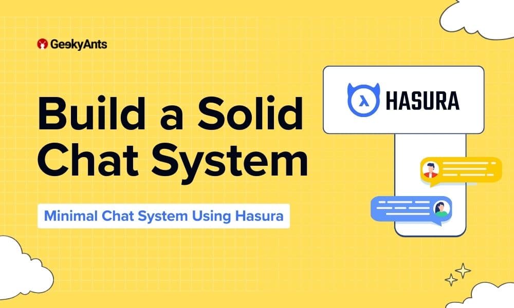 Building a Minimal Chat System with Hasura Using GraphQL in Flutter ...