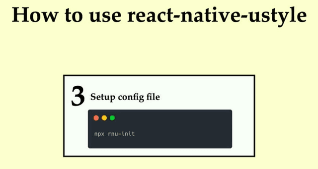 Shorthand Styling with react-native-ustyle - GeekyAnts