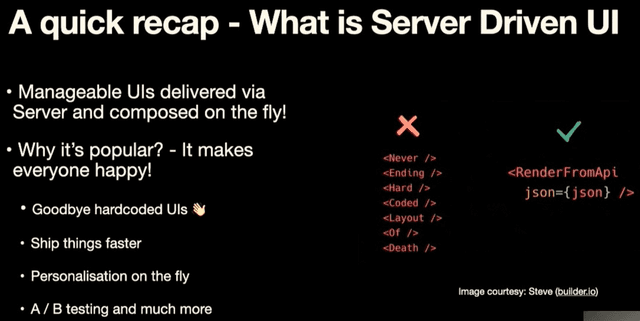 Codegen in a Server Driven UI - GeekyAnts