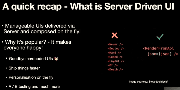 Codegen in a Server Driven UI - GeekyAnts