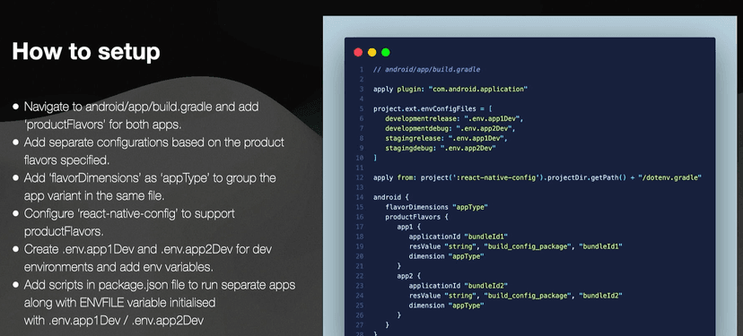 Manage Dynamic Environments in React Native: Simplifying Build Generation Process - GeekyAnts