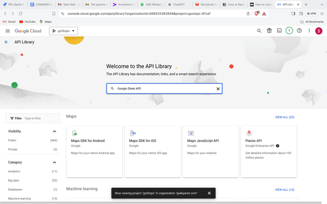 How to Read Google Sheet Data in a Flutter App - GeekyAnts