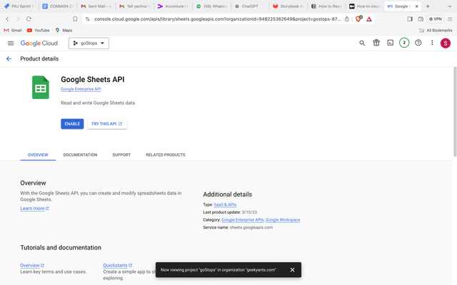 How to Read Google Sheet Data in a Flutter App - GeekyAnts