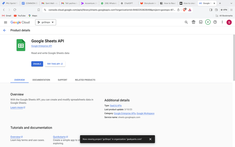 How to Read Google Sheet Data in a Flutter App - GeekyAnts
