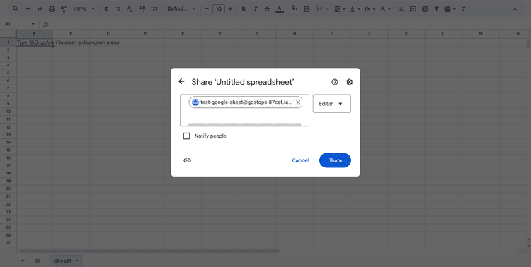 How to Read Google Sheet Data in a Flutter App - GeekyAnts