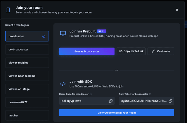 Integrating 100ms Live Streaming in Your Flutter Web App: A Step-by-Step Guide - GeekyAnts