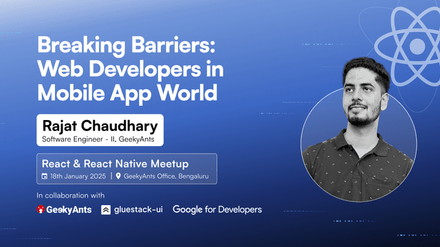 Breaking Barriers: Transitioning from Web to Mobile Development with React Native - GeekyAnts