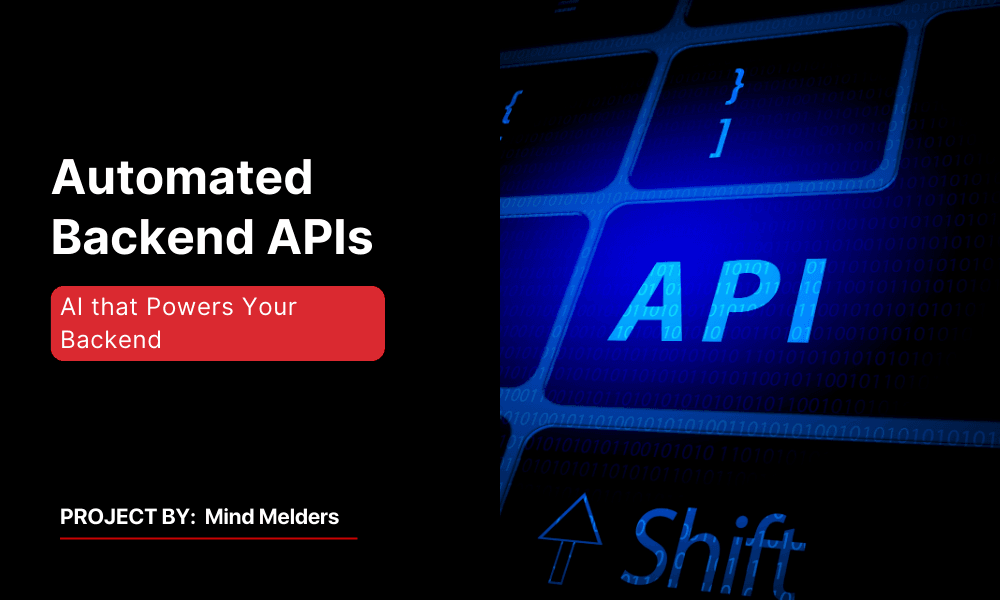 CodeAPI: AI-Driven Backend API Generator for Developers - GeekyAnts