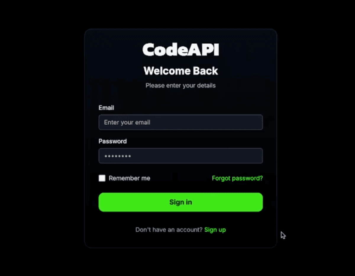 CodeAPI: AI-Driven Backend API Generator for Developers - GeekyAnts