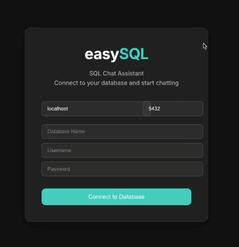 easySQL: AI-Driven Natural Language SQL Querying for Seamless Data ...